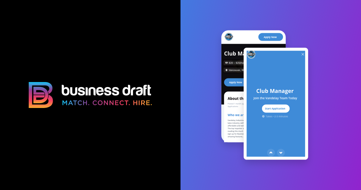 Candidate Experience - Business Draft