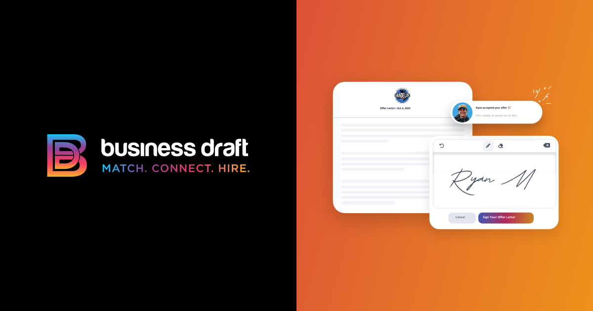 Offer Letters, Background Checks, & Onboarding - Business Draft